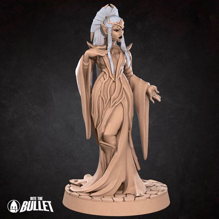 3D Printable Drow Matron by Bite the Bullet